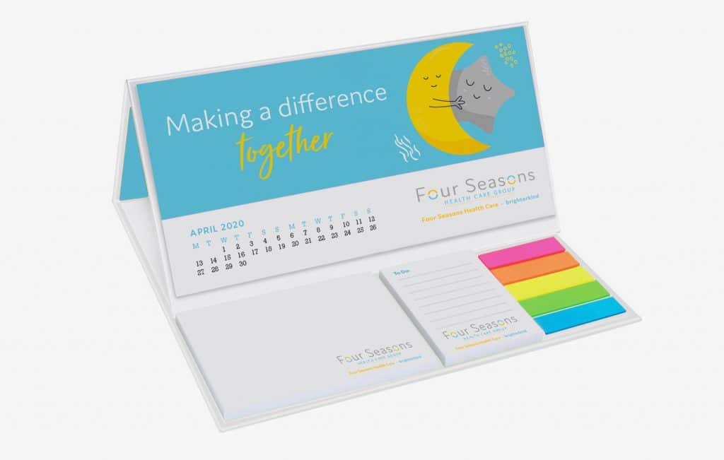 Four Seasons Health Care logo design - Maclaren Jones Design